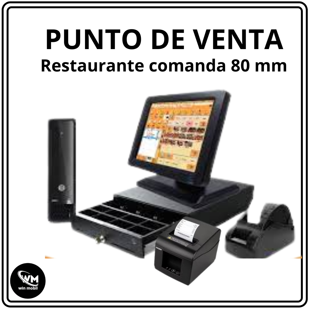 Punto de venta Restaurante Emprende +iva. - WIN MOBIL