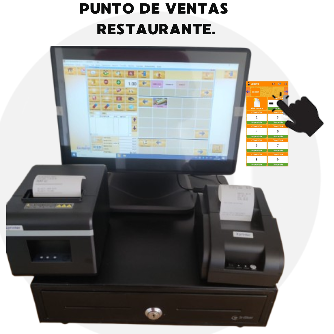 PUNTO DE VENTA RESTAURANTE - WIN MOBIL